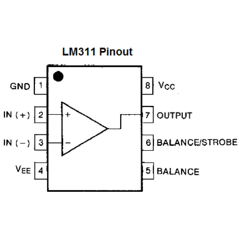 LM311 Opamp – Comparador de Voltaje – Sieeg Ingeniería