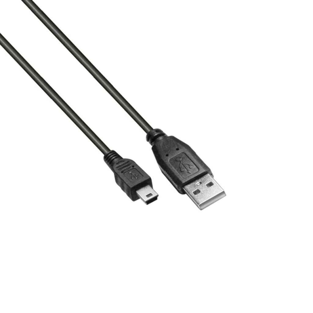 Cable USB a USB mini o miniB 1.80m. Generico – Sieeg Ingeniería
