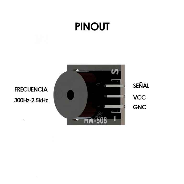 Módulo Buzzer Pasivo – Sieeg Ingeniería