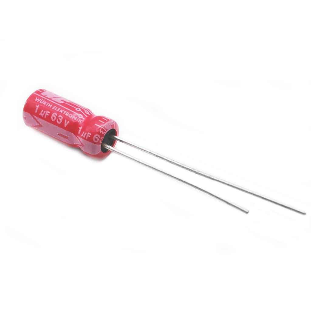 Capacitor Electrolítico 1uF 63V. – Sieeg Ingeniería