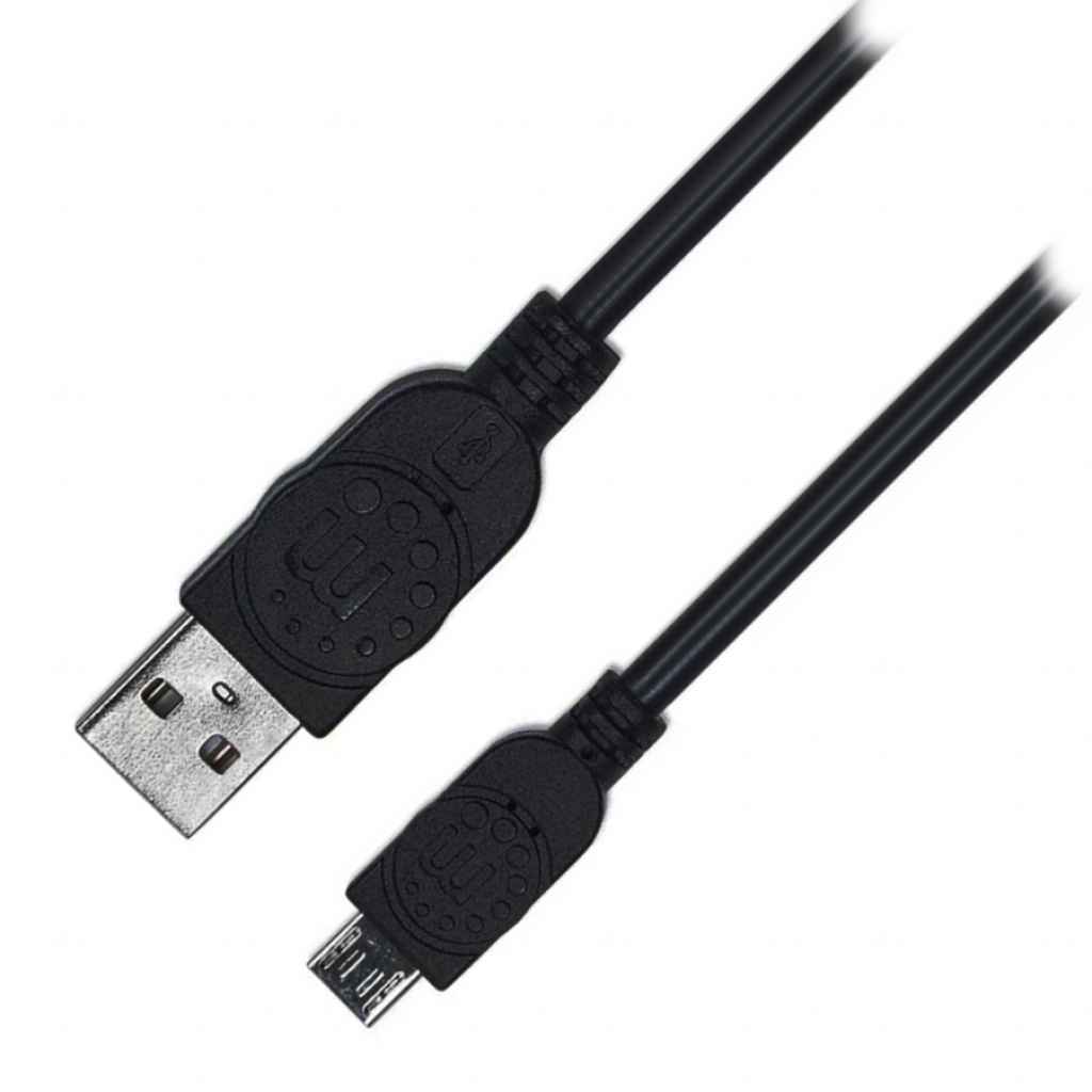 Cable USB 2.0 Tipo A – micro USB 0.5M/ Negro para dispositivos móviles ...