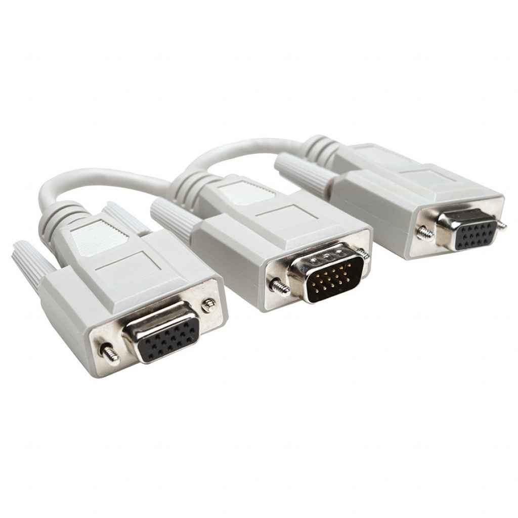 Cable para monitor tipo “Y” Manhattan SVGA X 2. – Sieeg