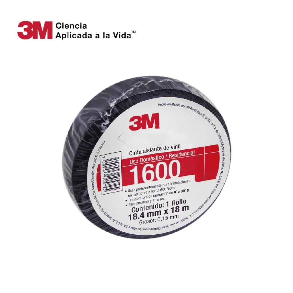 Cinta aislante de vinil Temflex 3M. – Sieeg Ingeniería