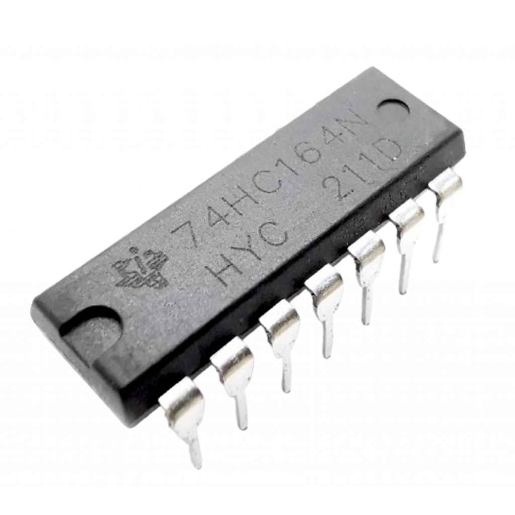 74164 74HC164 Registro de desplazamiento 8 BIT. – Sieeg Ingeniería