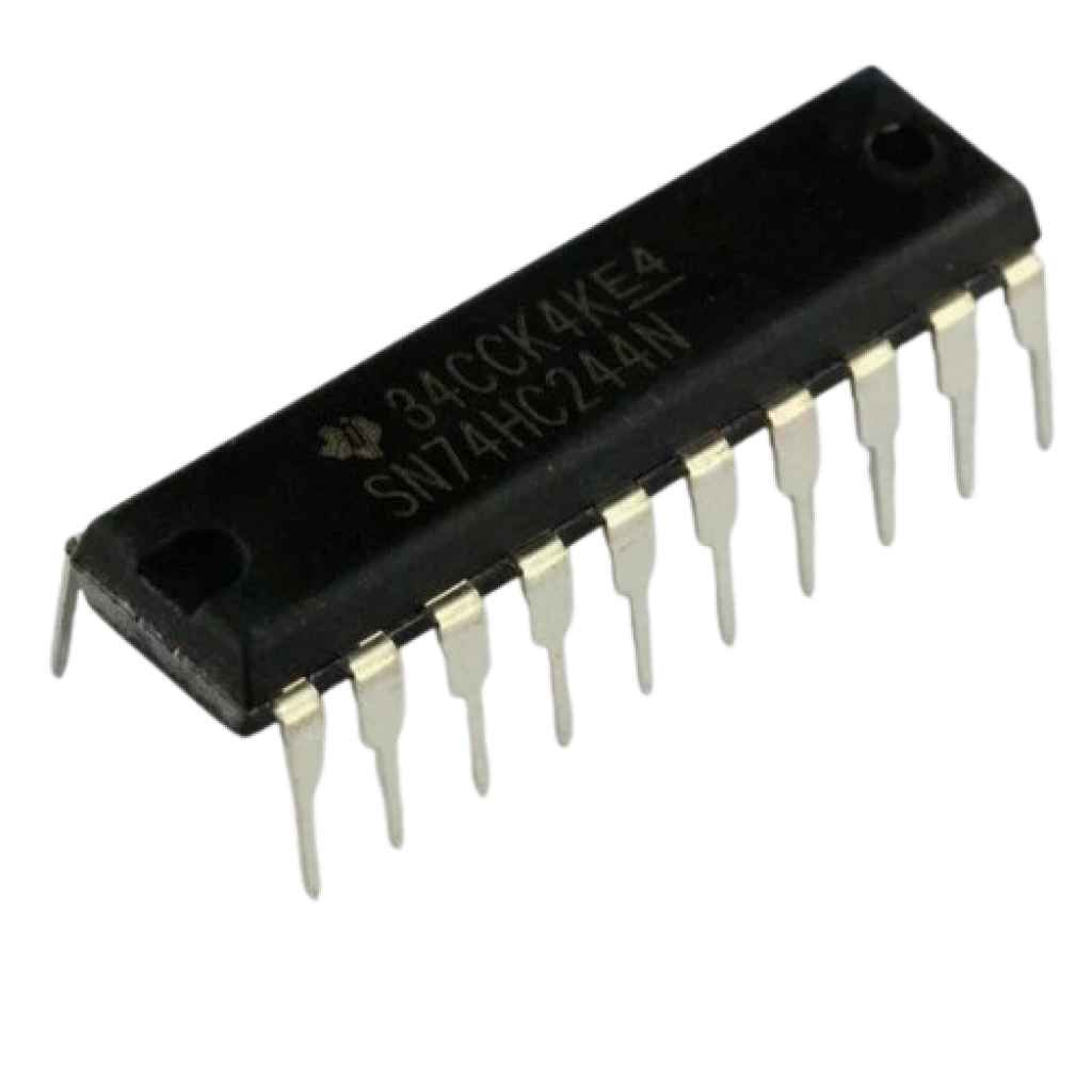 74244 74HC244 Controlador de línea buffer de 8 entradas con salida de 3 ...