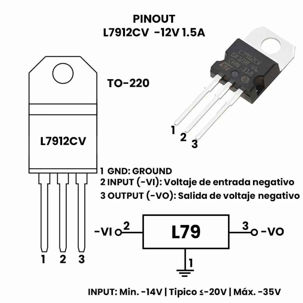 Regulador de voltaje 7912. – Sieeg Ingeniería