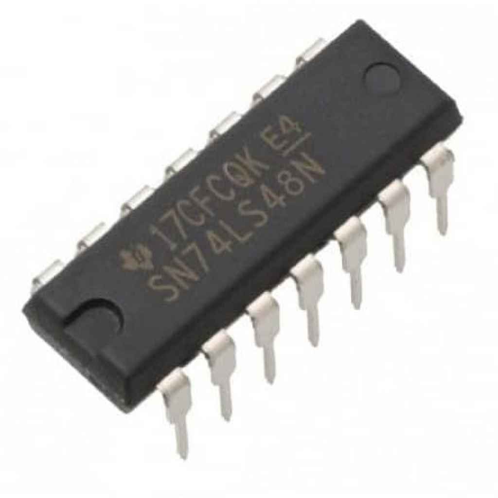 7448 74LS48 Decodificador display 7 segmentos. – Sieeg Ingeniería