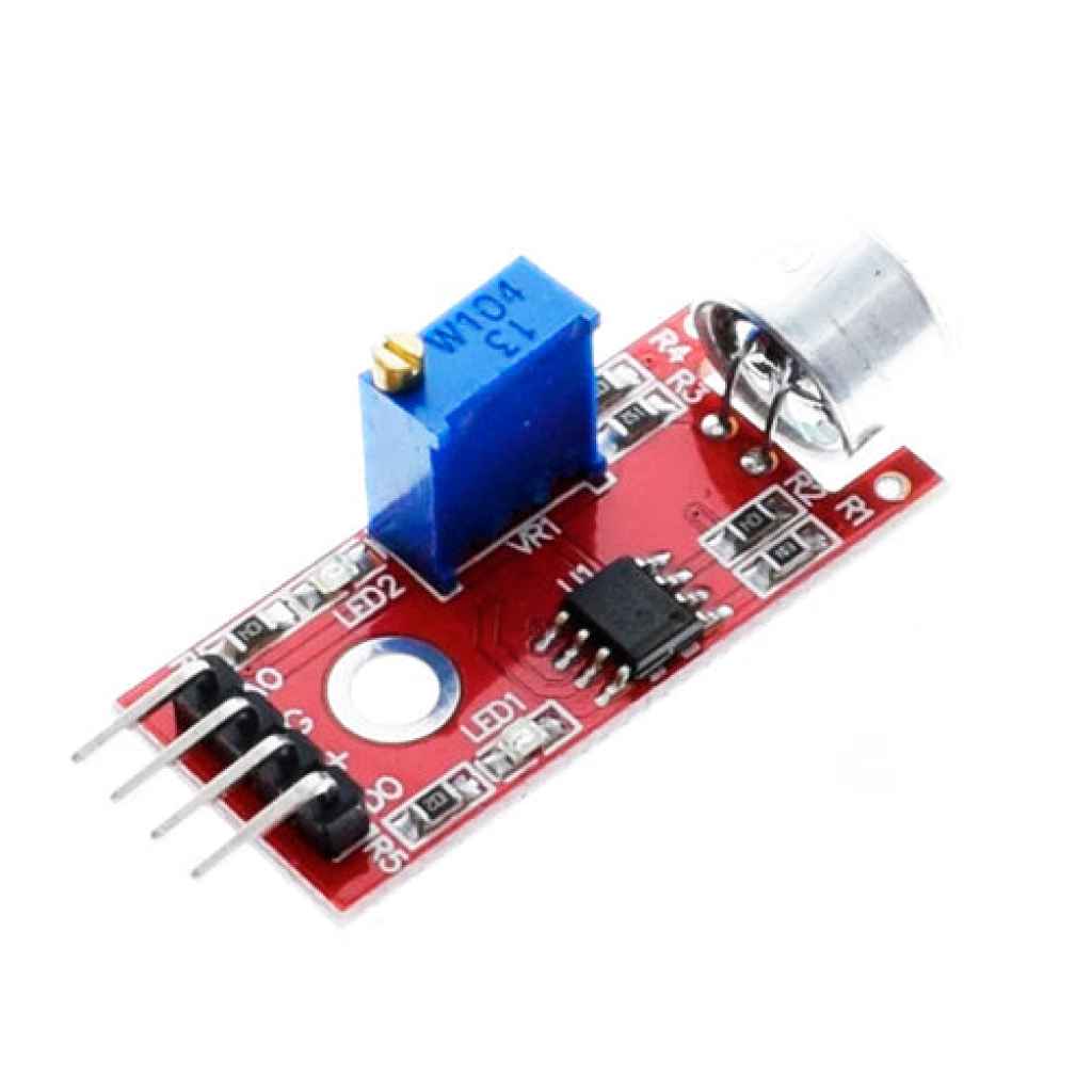 Módulo sensor de sonido / micrófono KY-037. – Sieeg Ingeniería