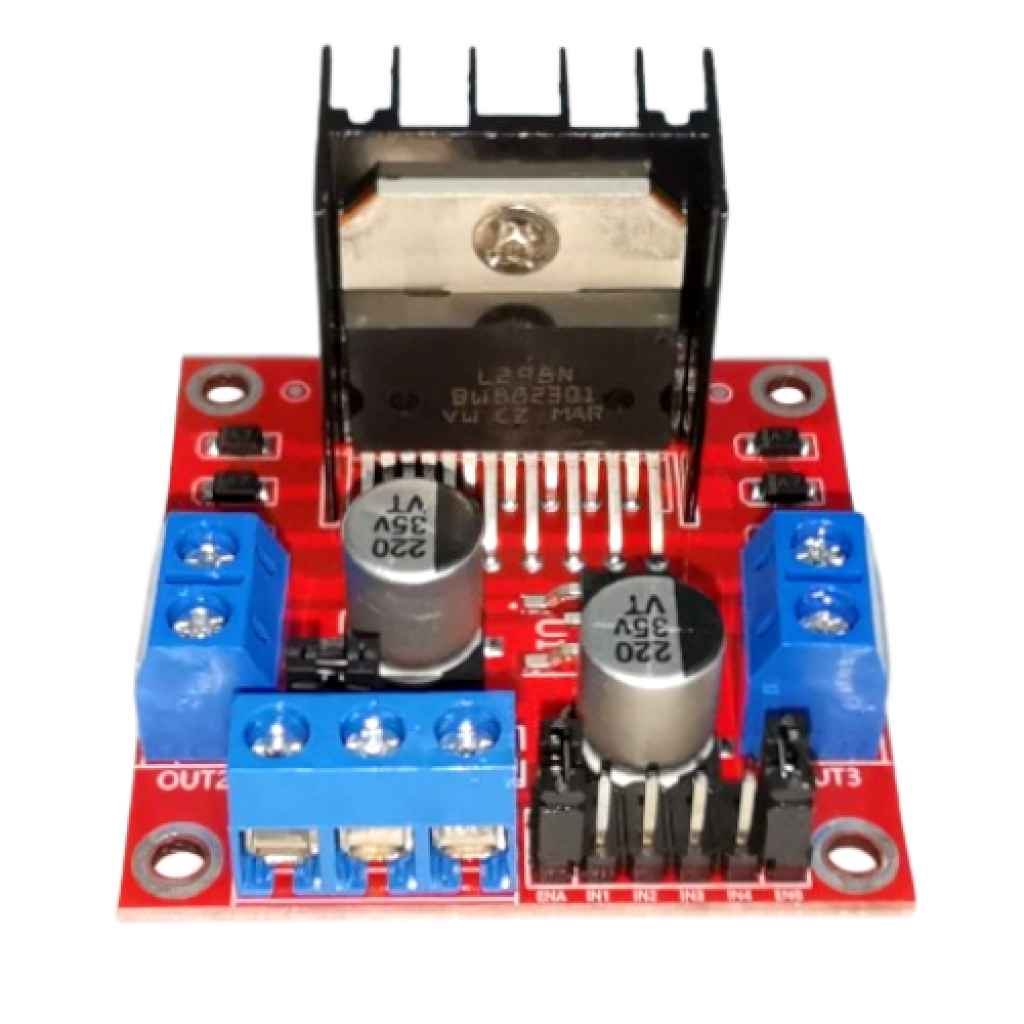 Módulo puente H L298 Motor driver. – Sieeg Ingeniería