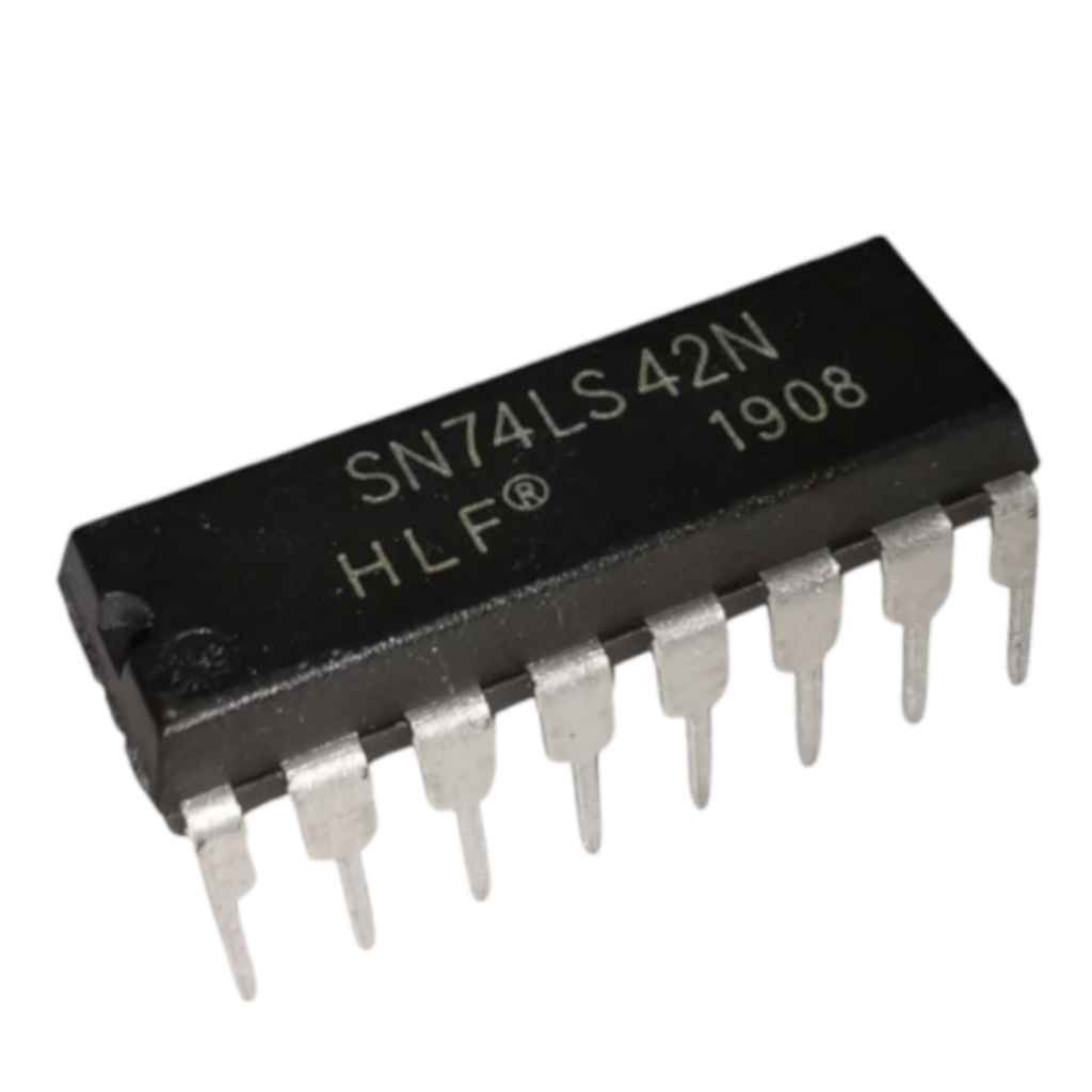 7442 74LS42 Decodificador BCD a décimal de 4 a 10 líneas. – Sieeg ...