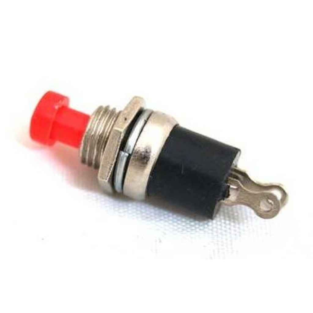 Switch Miniatura Normalmente Abierto – Rojo 3A 125V – Sieeg Ingeniería