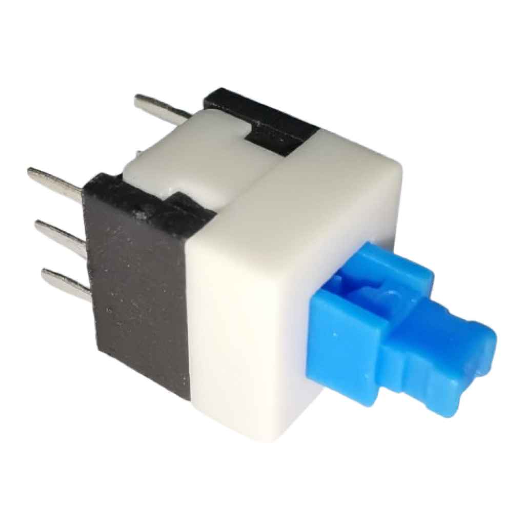 Botón Interruptor Switch pulsador 8x8mm, 6p, con enclavamiento. – Sieeg ...
