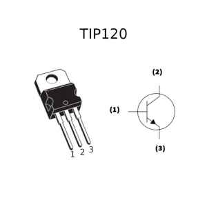 Transistor TIP120 NPN – Sieeg Ingeniería