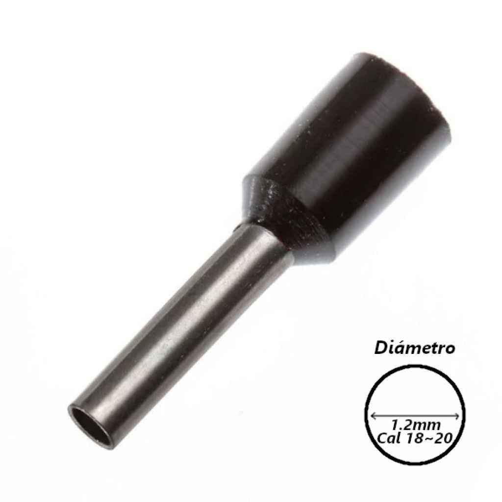 Terminal ferrul E1508 15mm-8mm negro. – Sieeg Ingeniería