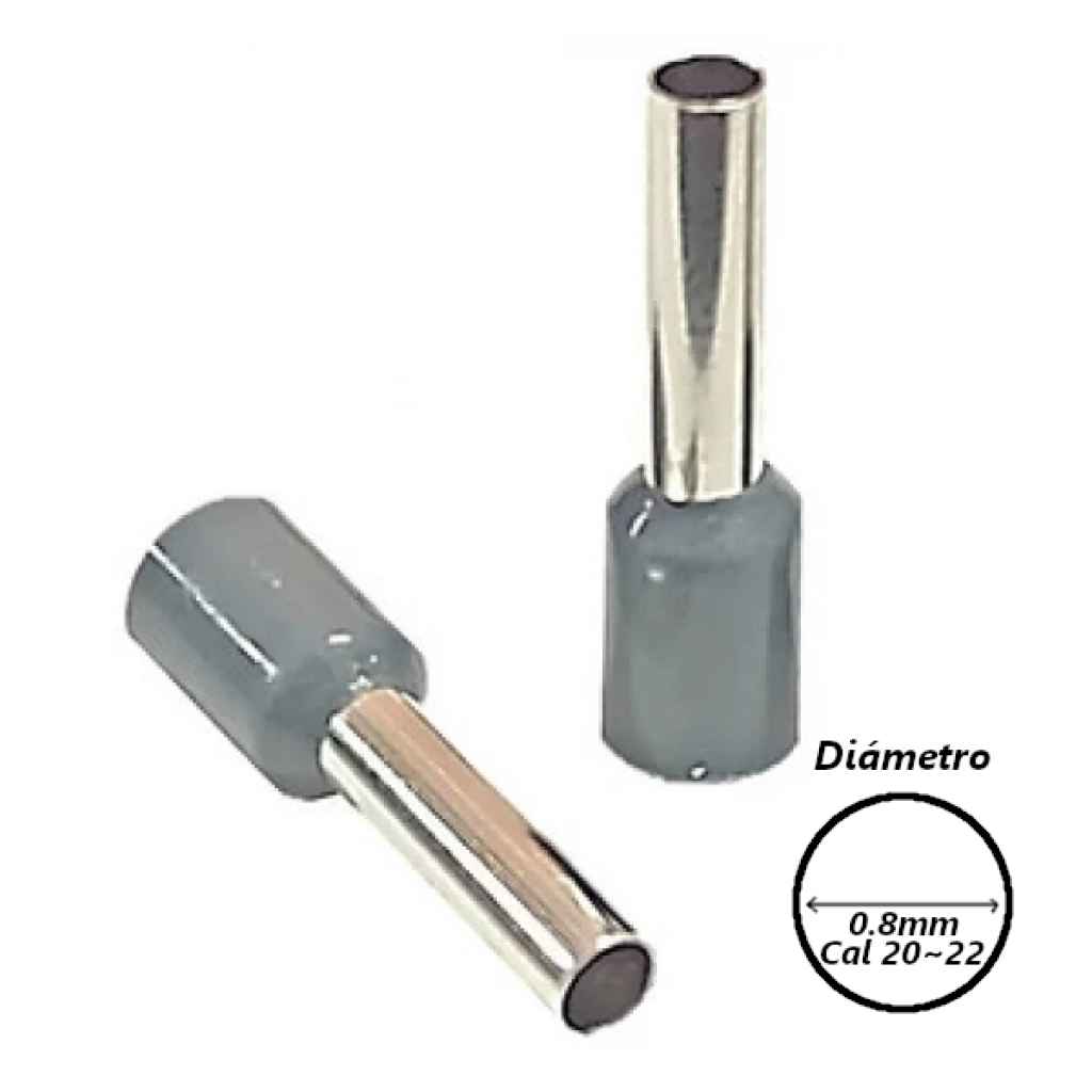 Terminal ferrul E7508 14mm-8mm gris. – Sieeg Ingeniería