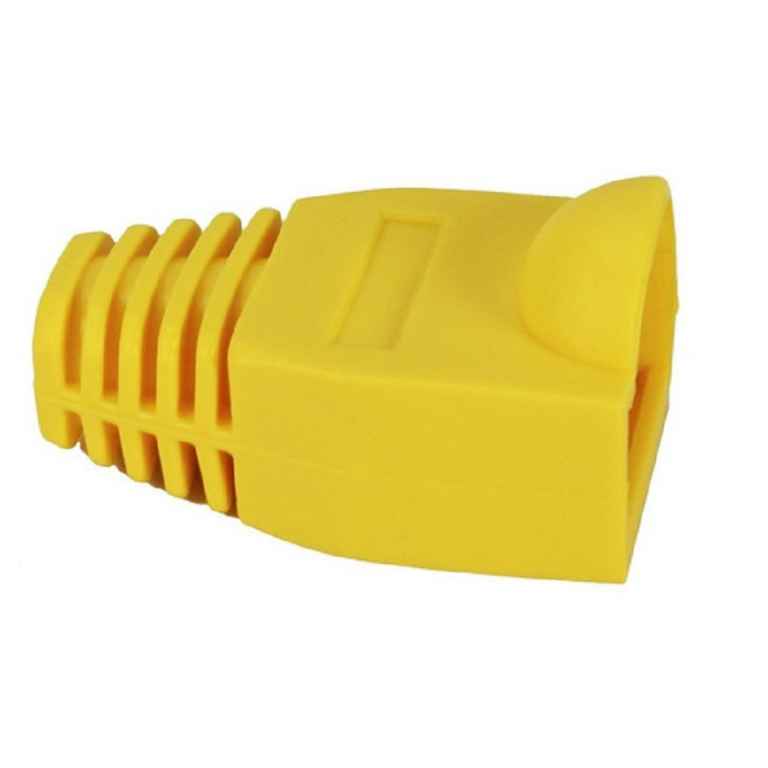 Capuchon cable UTP RJ45 cat5 verde/amarillo. – Sieeg Ingeniería