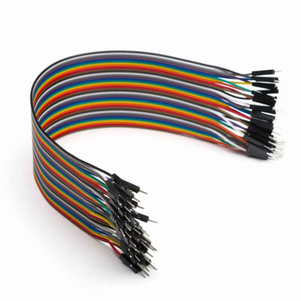 30cm Cable Dupont macho macho 40 pines. – Sieeg Ingeniería