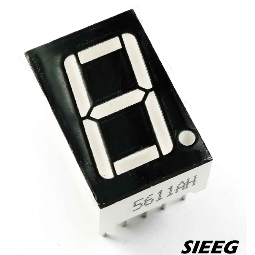 Display 7 Segmentos Cátodo Común – Sieeg Ingeniería