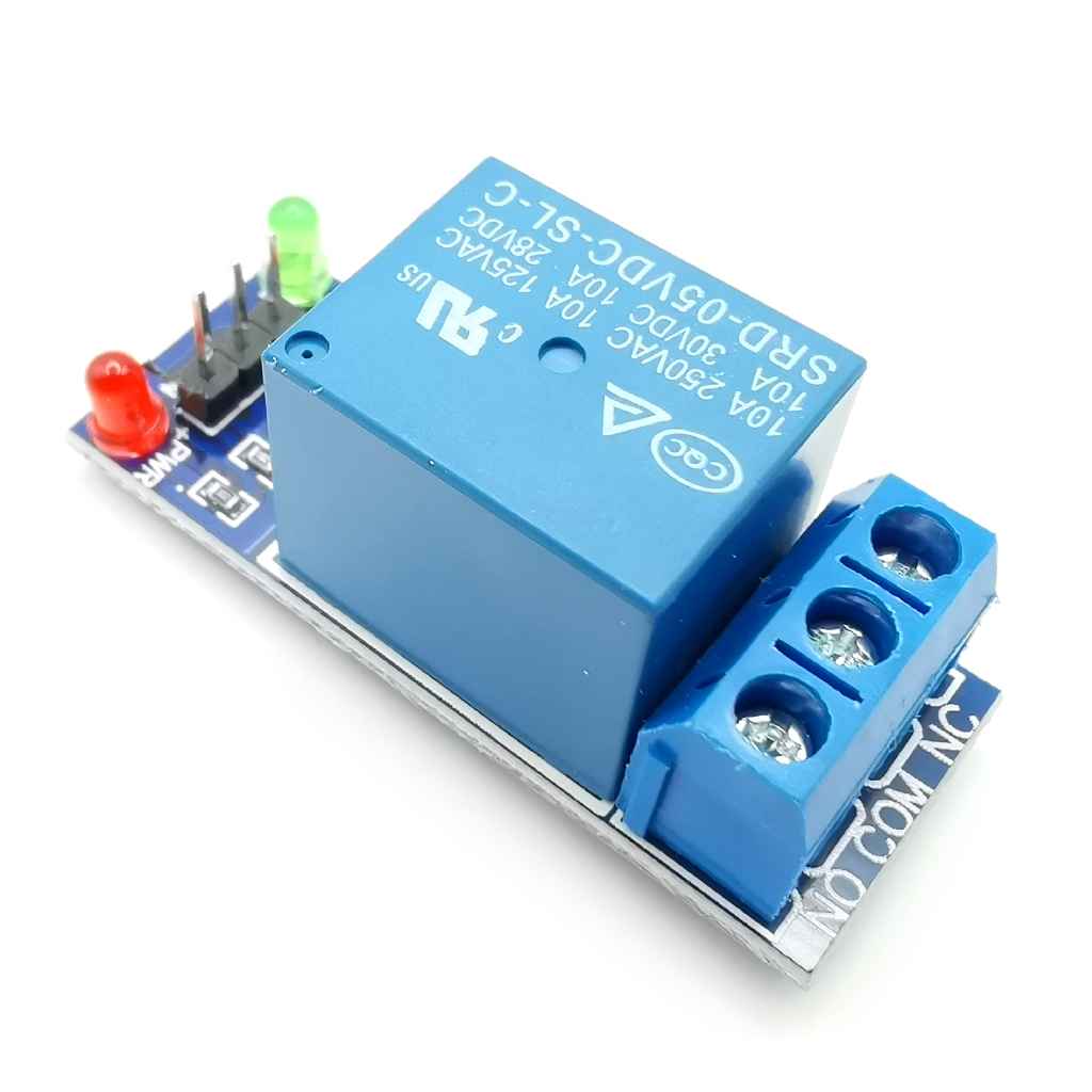 Módulo Relé Relevador 1 canal a 5V 10A low level relay – Sieeg Ingeniería
