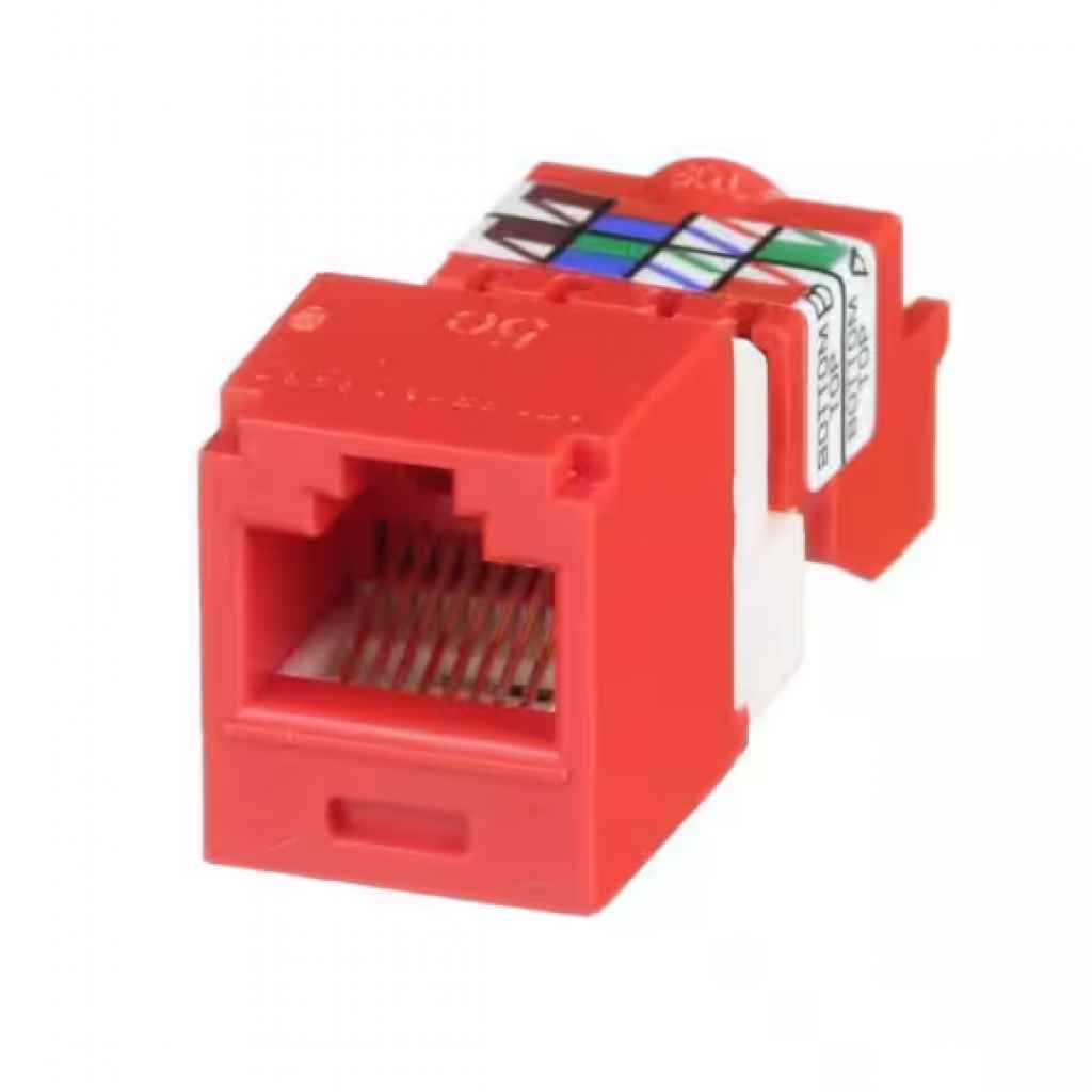 Conector Jack RJ45 Estilo T, Mini-Com, Categoría 5e. – Sieeg Ingeniería