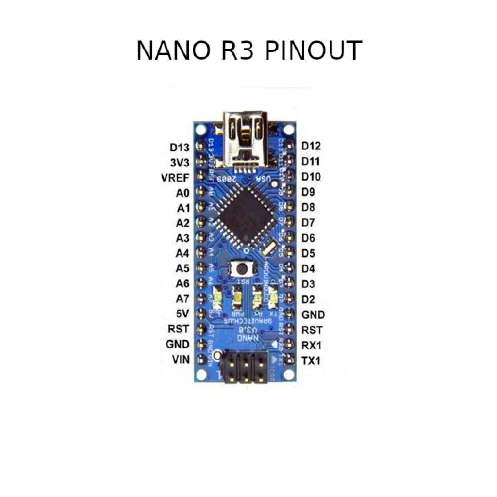 Nano Micro USB Compatible Pines Desoldados. Compatible con Arduino ...