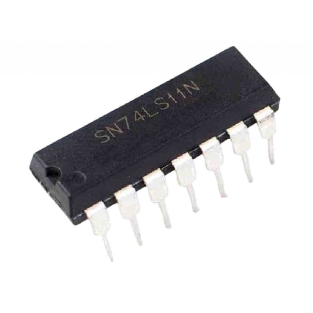 7411 74LS11 Compuerta Lógica AND de tres entradas. – Sieeg Ingeniería