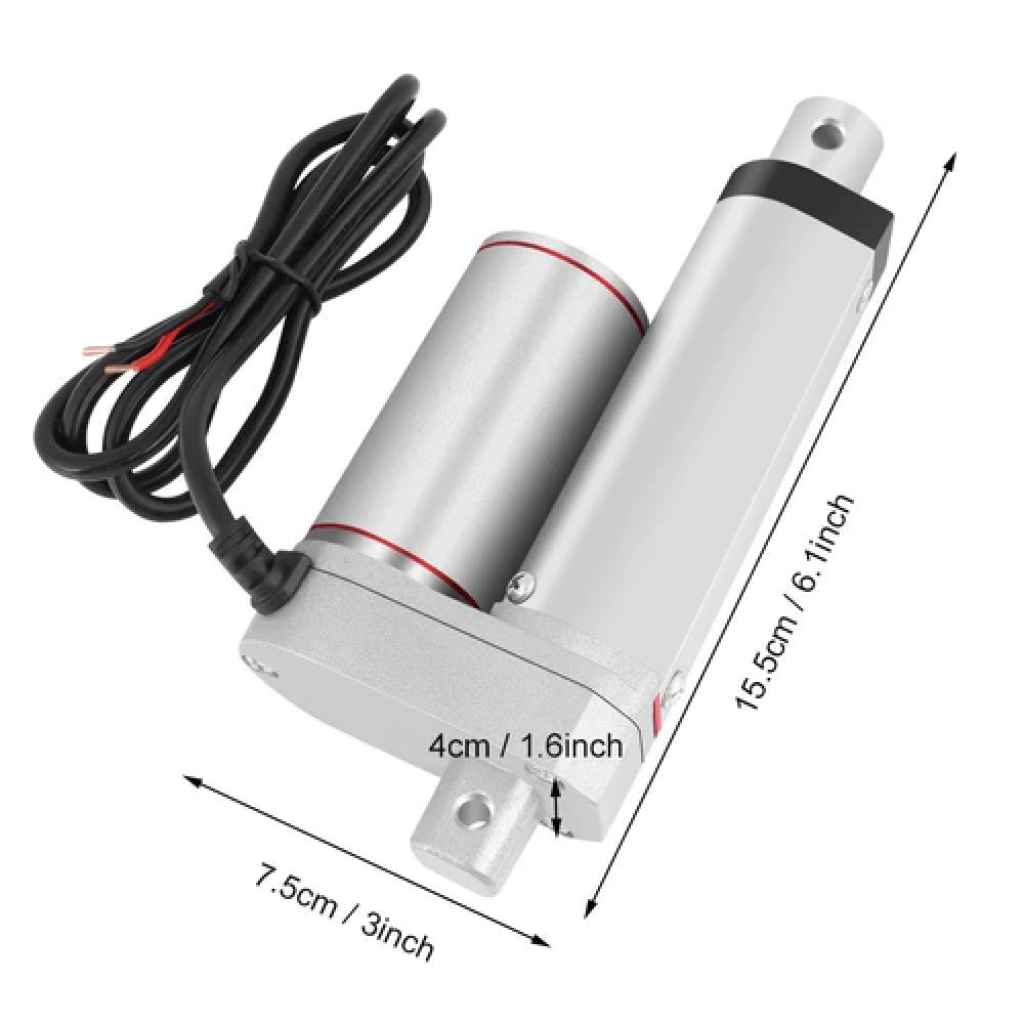 Actuador Lineal Torque 150kg 50mm 12v 150 Kg – Sieeg Ingeniería