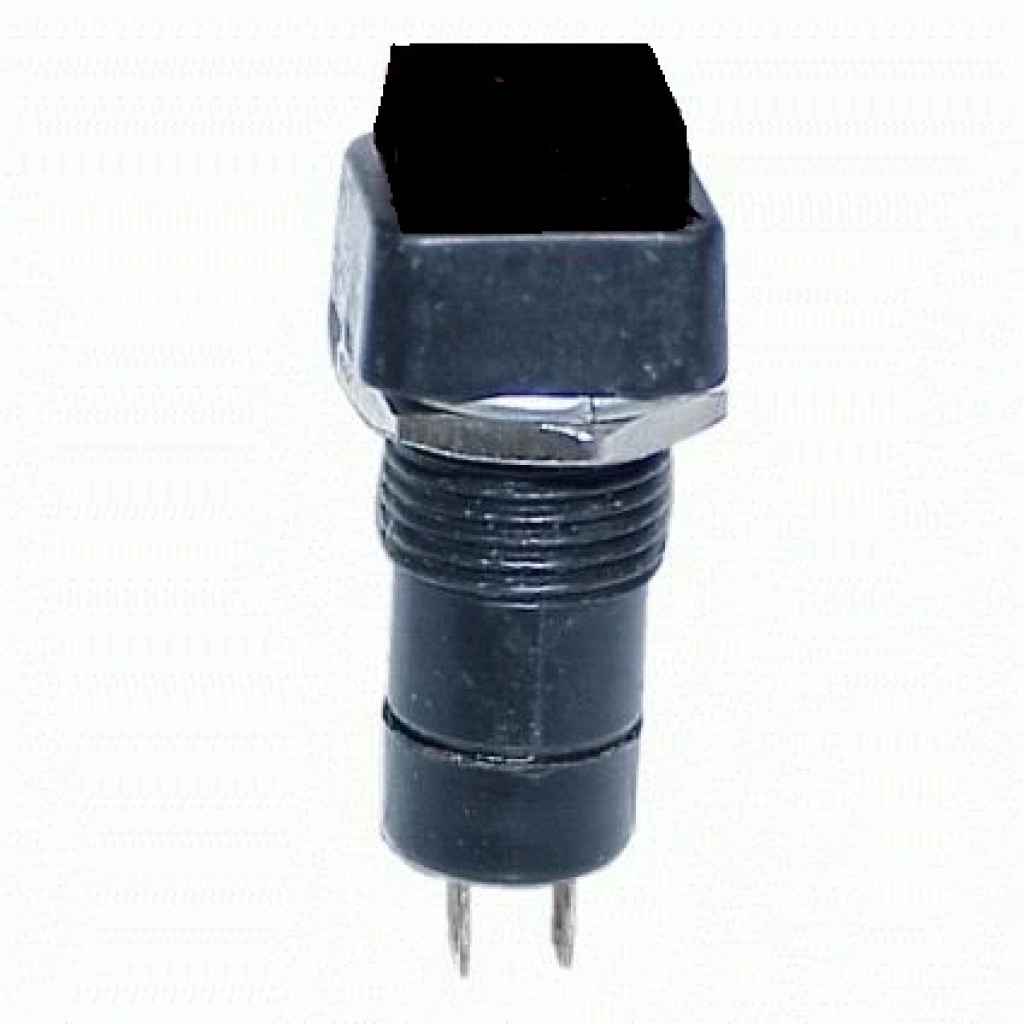 Switch Cuadrado Normalmente Abierto Color Negro 3A 125v Sin ...