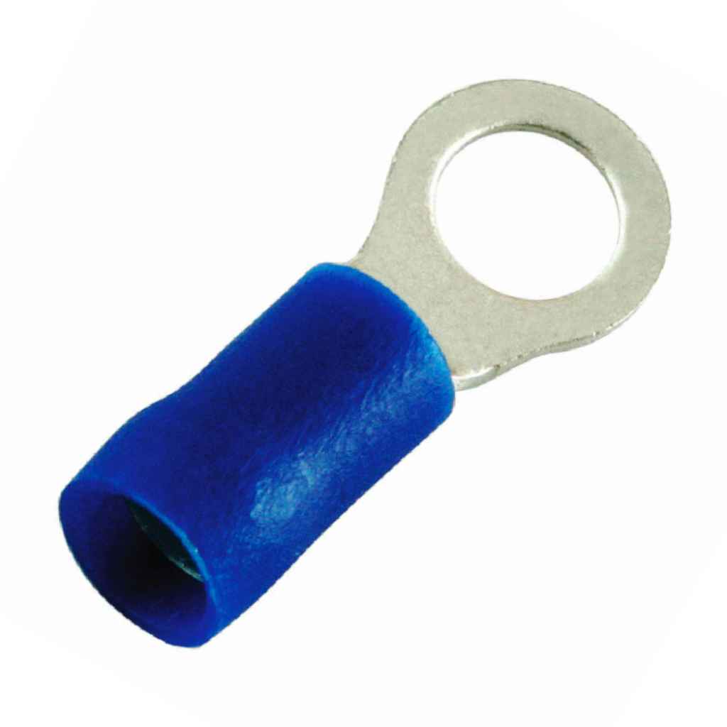 Terminal de Ojillo Redonda Zinc Color Azul 3/16 – Sieeg