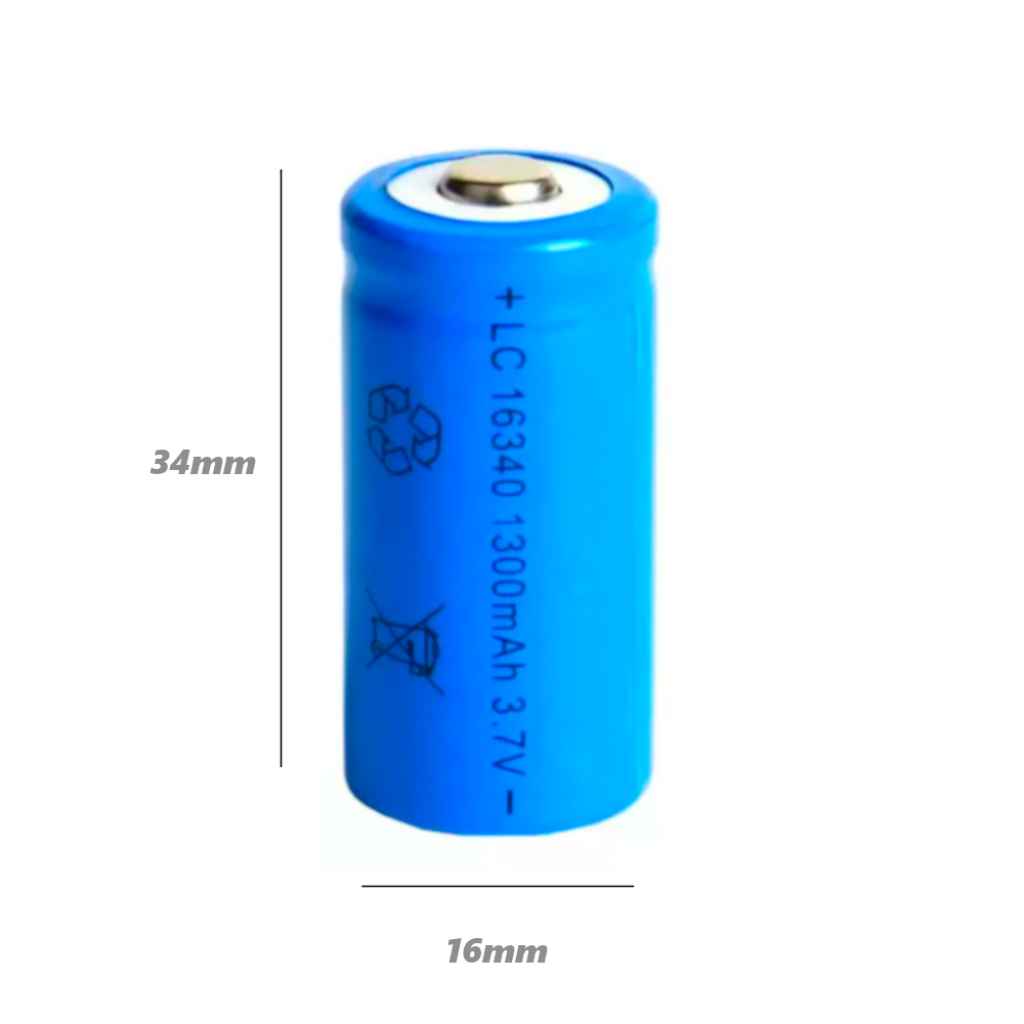 Batería 16340 1300mAh 3.7V – Sieeg Ingeniería