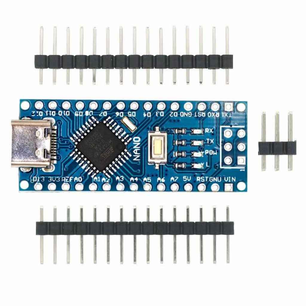Nano V3.0 Atmega 328p Tipo C Pines Desoldados – Sieeg Ingeniería